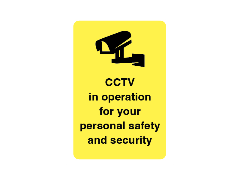 CCTV in Operation For Your Personal Safety Sign | Imprint Signs & Graphics