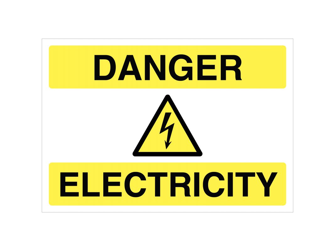 Danger Electricity Sign | Imprint Signs & Graphics