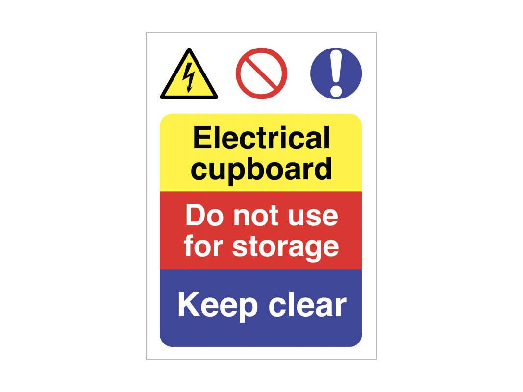 Electrical Cupboard Warning Sign | Imprint Signs & Graphics