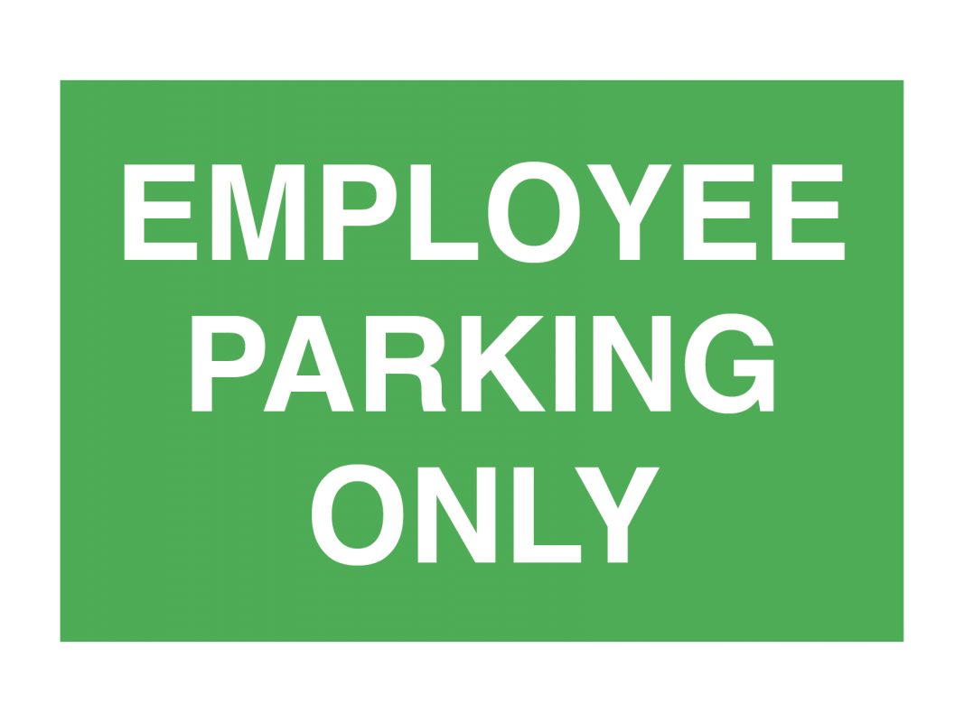 Employee Parking Only Sign | Imprint Signs & Graphics