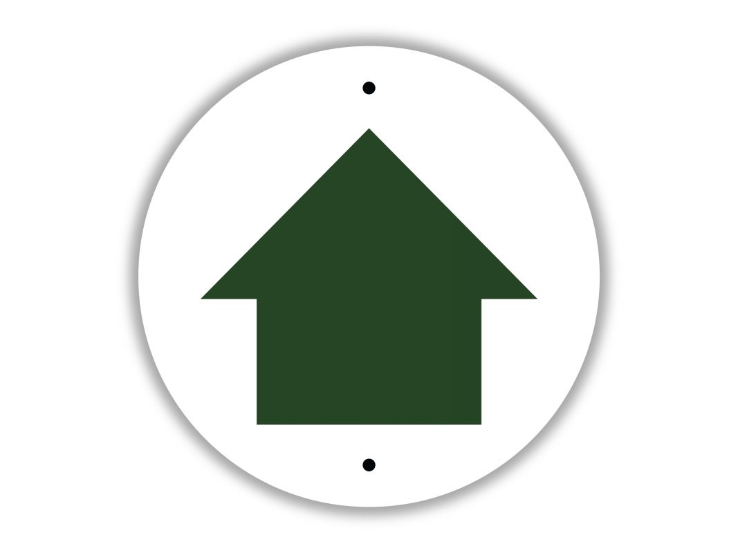 Green Arrow Waymarker sign | Imprint Signs & Graphics