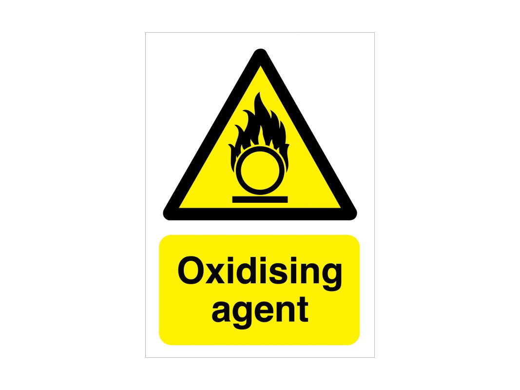 Oxidising Agent Sign | Imprint Signs & Graphics