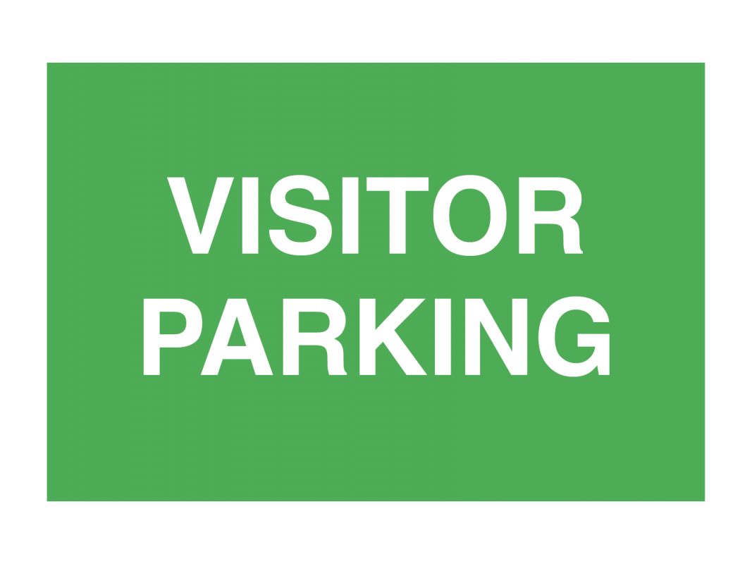 Visitor Parking Sign Landscape | Imprint Signs & Graphics