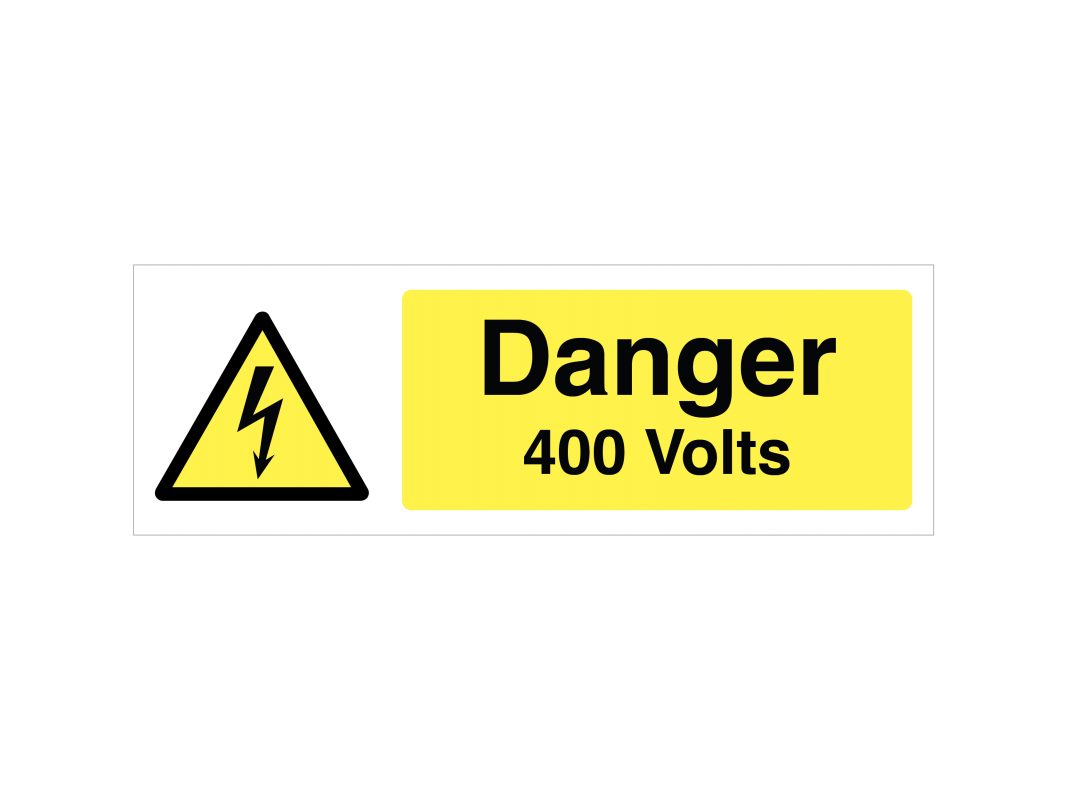 Danger 400 Volts Sign | Imprint Signs & Graphics