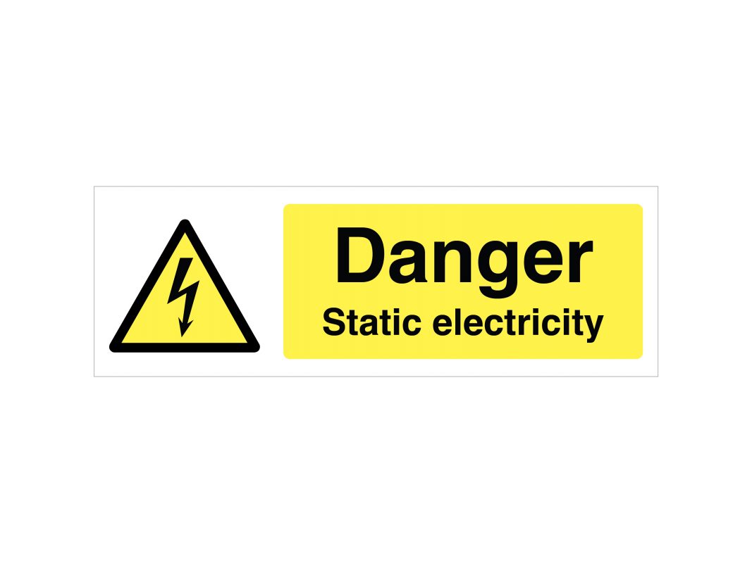 Danger Static Electricity Sign | Imprint Signs & Graphics