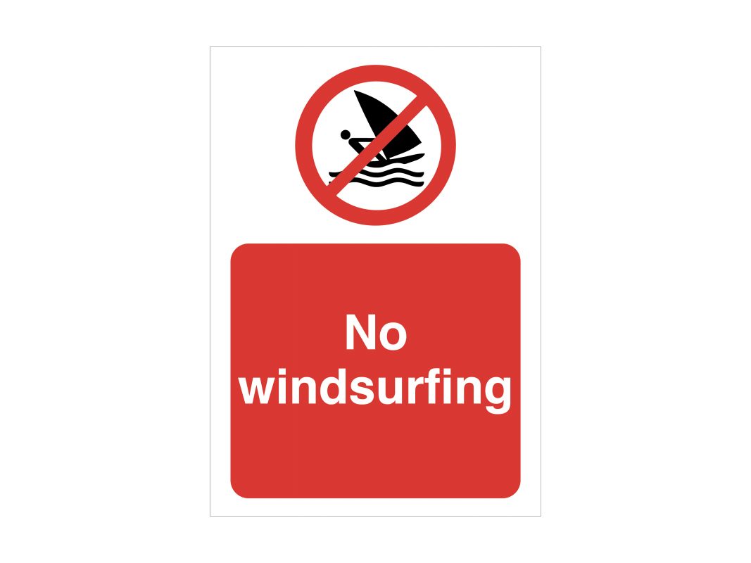 No Windsurfing Sign | Imprint Signs & Graphics